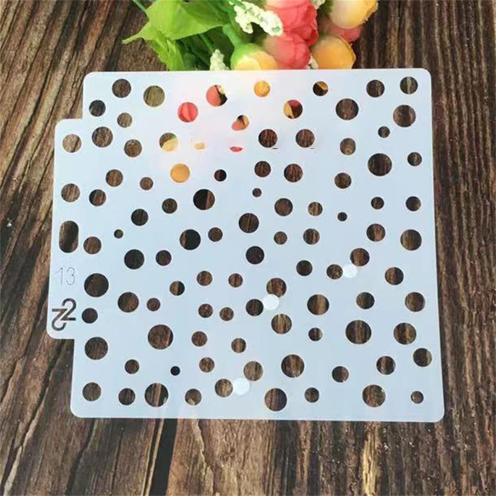 PPKVUFD 1 PCS Geometric Drawings Templates, Drafting Stencils Measuring ...