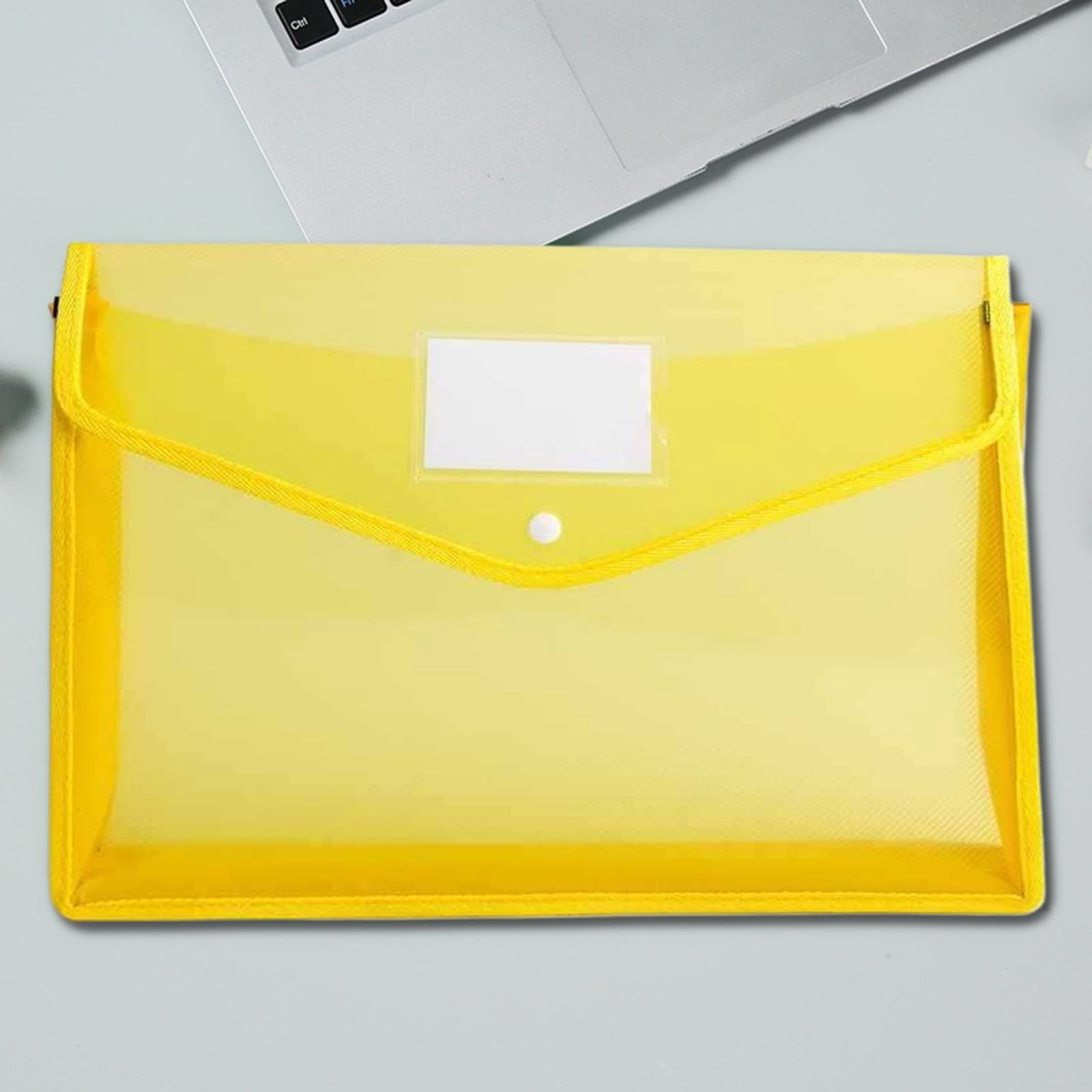 PPKVUFD 1 Pieces Plastic File Folders Envelope Expanding File Wallet ...