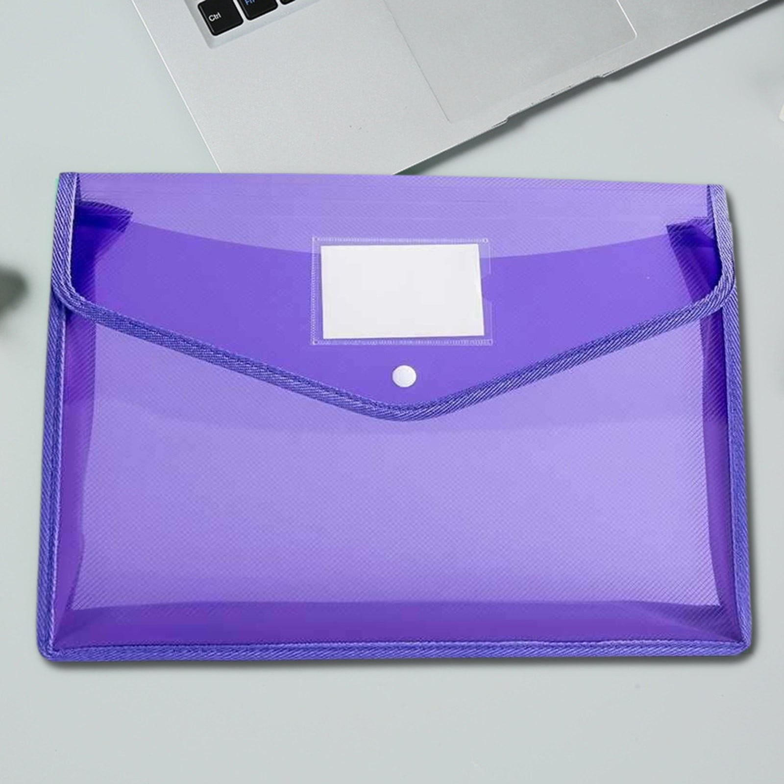 PPKVUFD 1 Pieces Plastic File Folders Envelope Expanding File Wallet ...