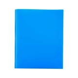 PPKVUFD Blue Plastic Folders with Pockets and Prongs, Letter Size, Tear ...