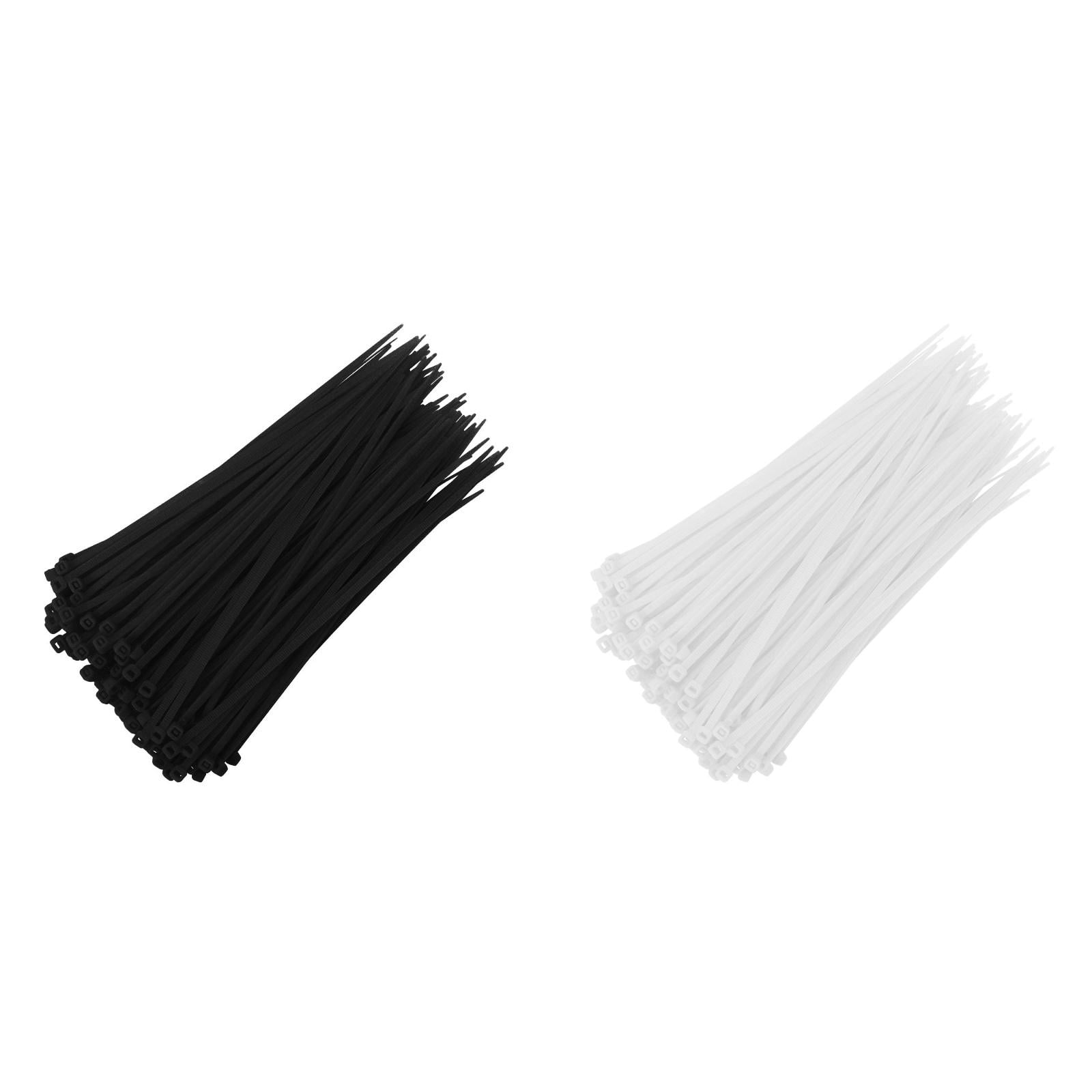 PPKVUFD 200 Pcs 4 inch Cable Zip Ties Heavy Duty, Plastic Wire Ties ...