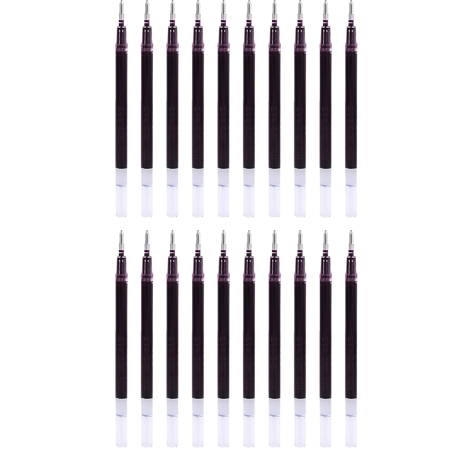 PPKVUFD 20Pcs Gel Ink Refills for Erasable Gel Ink Pen, Ball Gel Ink ...