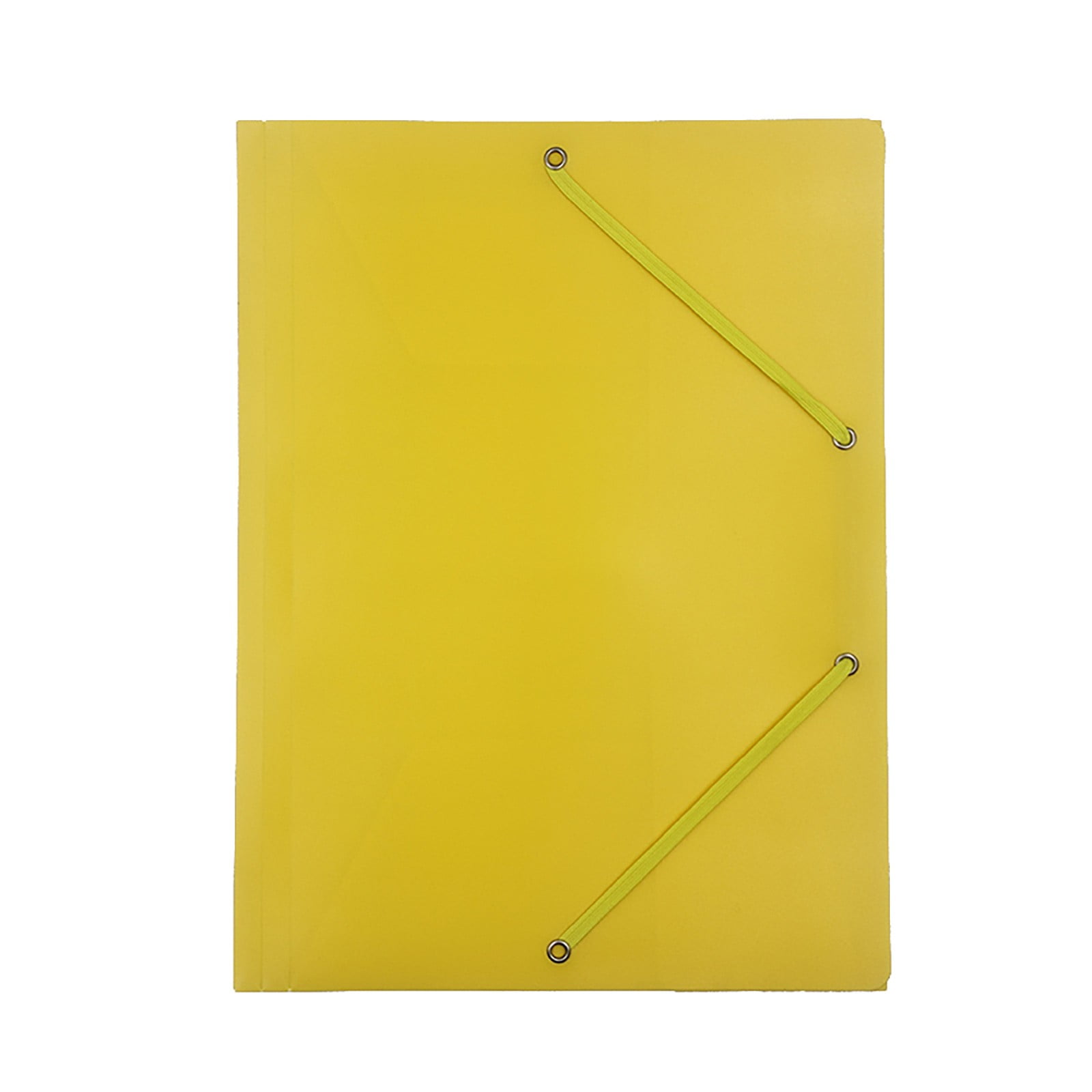 PPKVUFD A4 Corner Elastic Folder for 150 Sheets, 3 Flaps, Elasticated ...