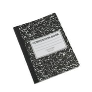 "Staples Composition Notebook, 7.5"" x 9.75"", Wide Ruled, 100 Sheets ...