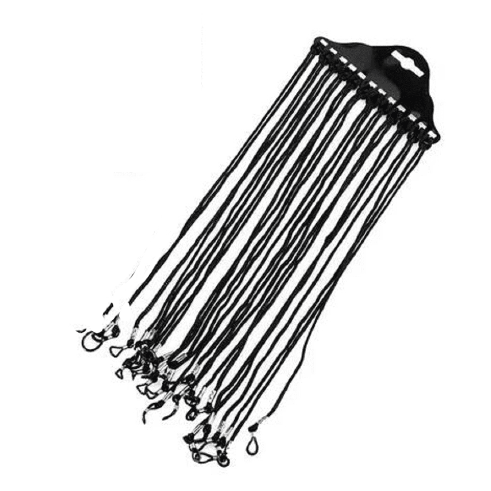 PPKVUFD Eyeglasses Strap - 12 Pack 23.6 In Black Nylon Cords - Secure ...