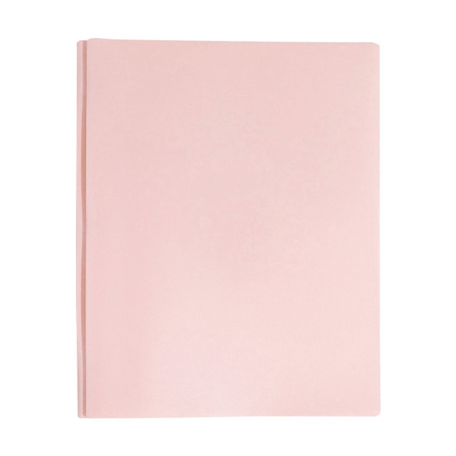 PPKVUFD Plastic 2 Pocket Folders with 3 Prongs, Fit Letter Size, Pink ...