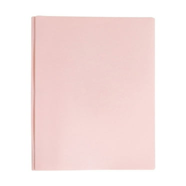 JAM Paper Laminated Two Pocket Glossy Folders, Baby Pink Pastel, 3/Pack ...