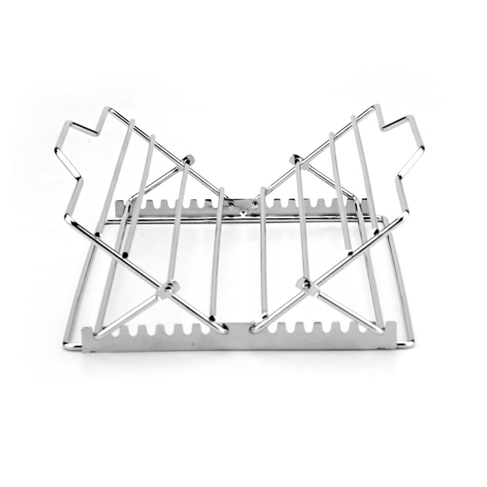 PPLoney Adjustable Barbecue Grill Rack - Stainless Steel Fire Chicken ...