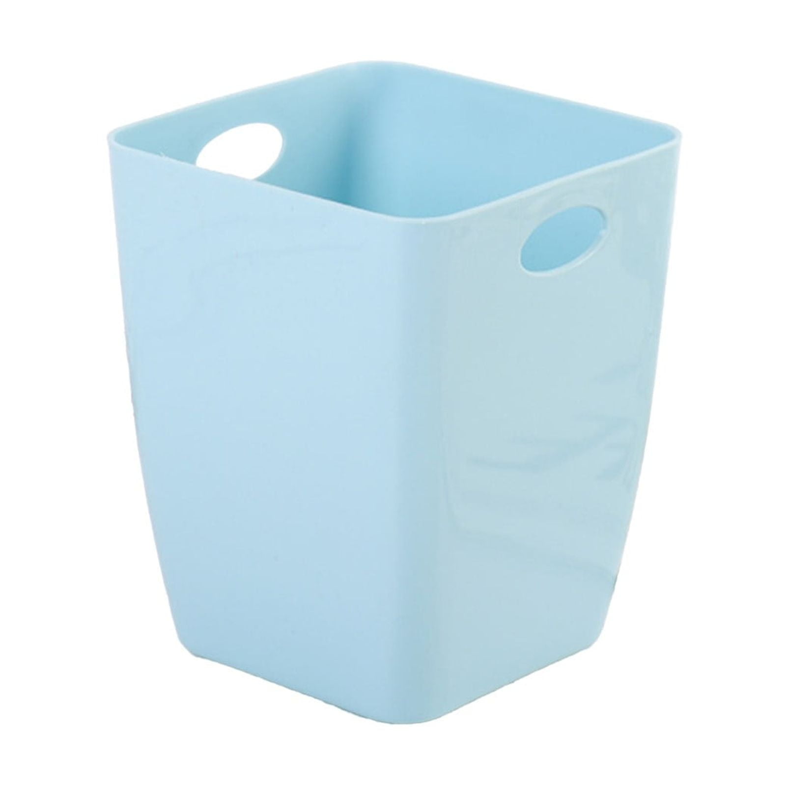 PPLoney Compact Lidless Trash Can - Mini Plastic Waste Bin for Desktop ...