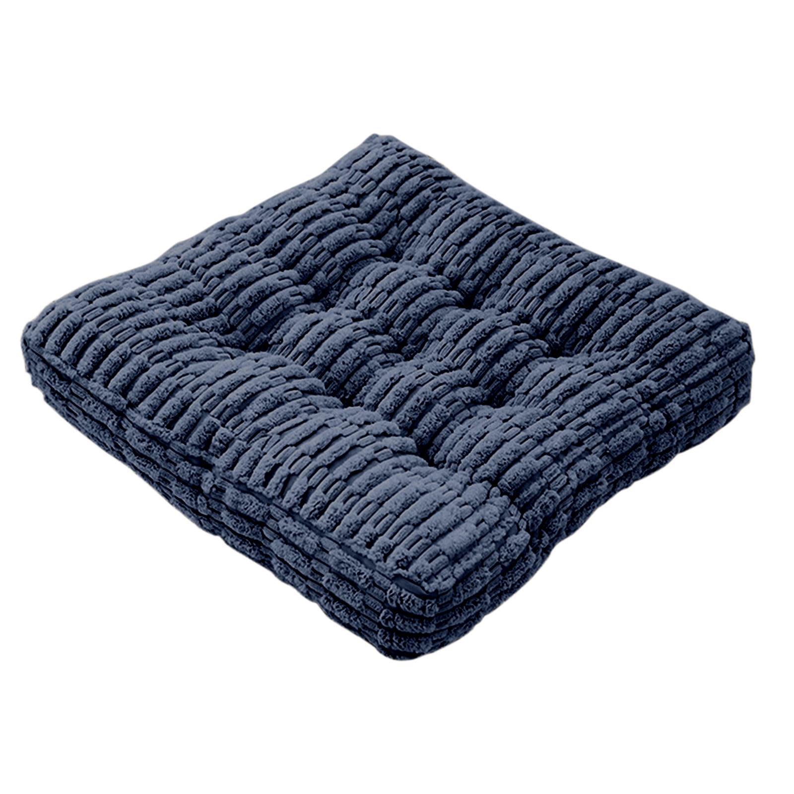 PPLoney Corduroy Fats Strip Cushion – Soft Memory Foam Office Chair ...