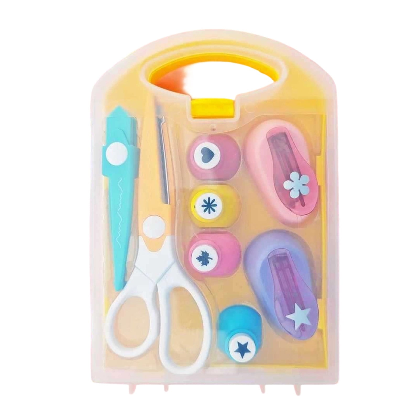PPLoney DIY Hole Punch Shapes Set with Scissors - Easy-to-Use Crafting ...
