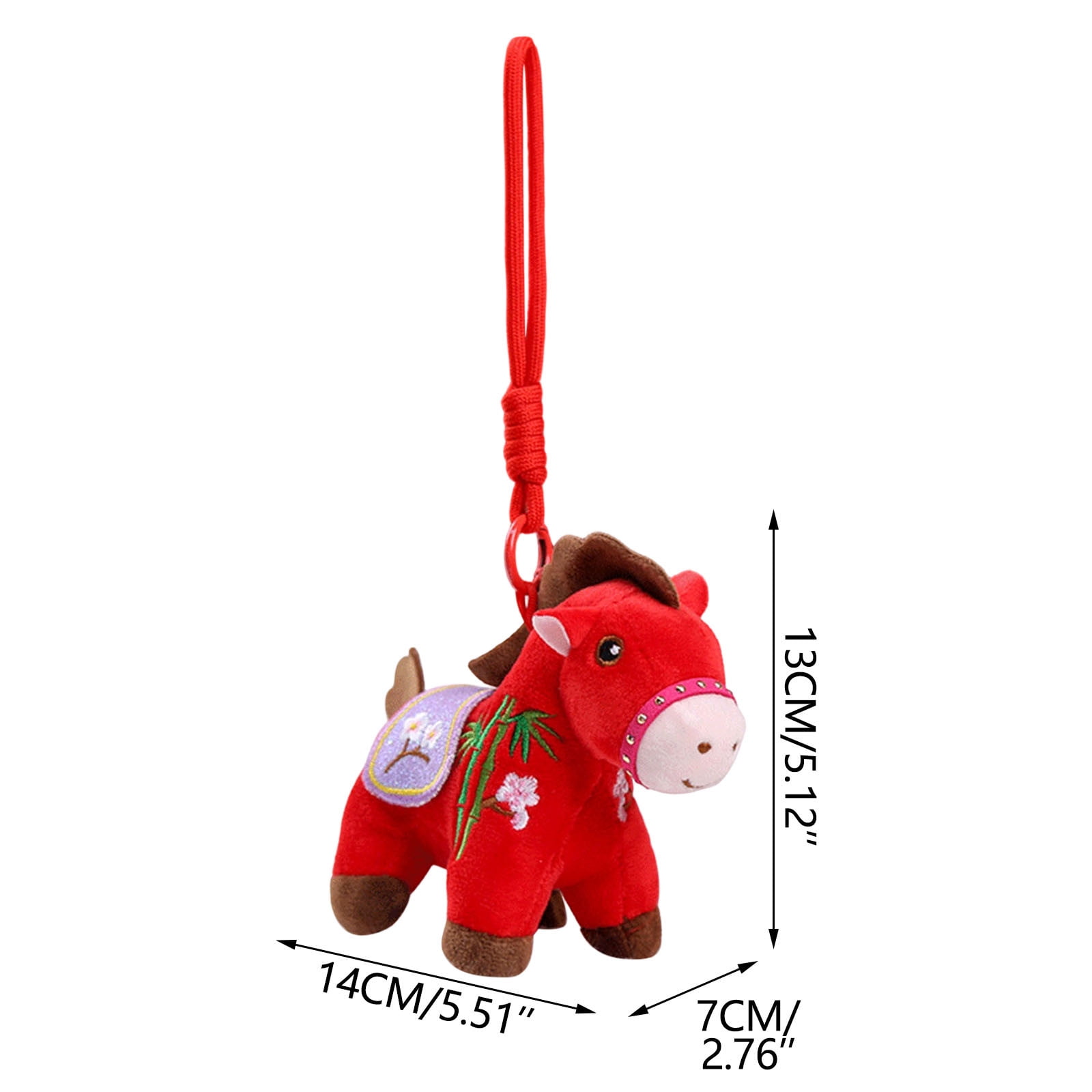 PPLoney Embroidered Horse Ornament | 2026 Year of the Horse | Cute Foal ...