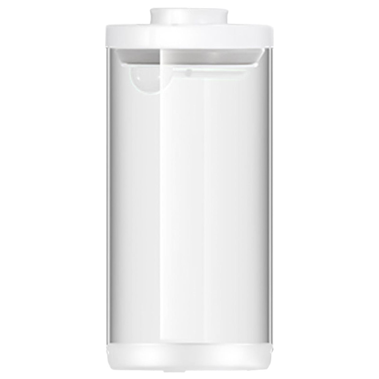 PPLoney High Borosilicate Glass Push-Button Storage Jar - Stackable ...