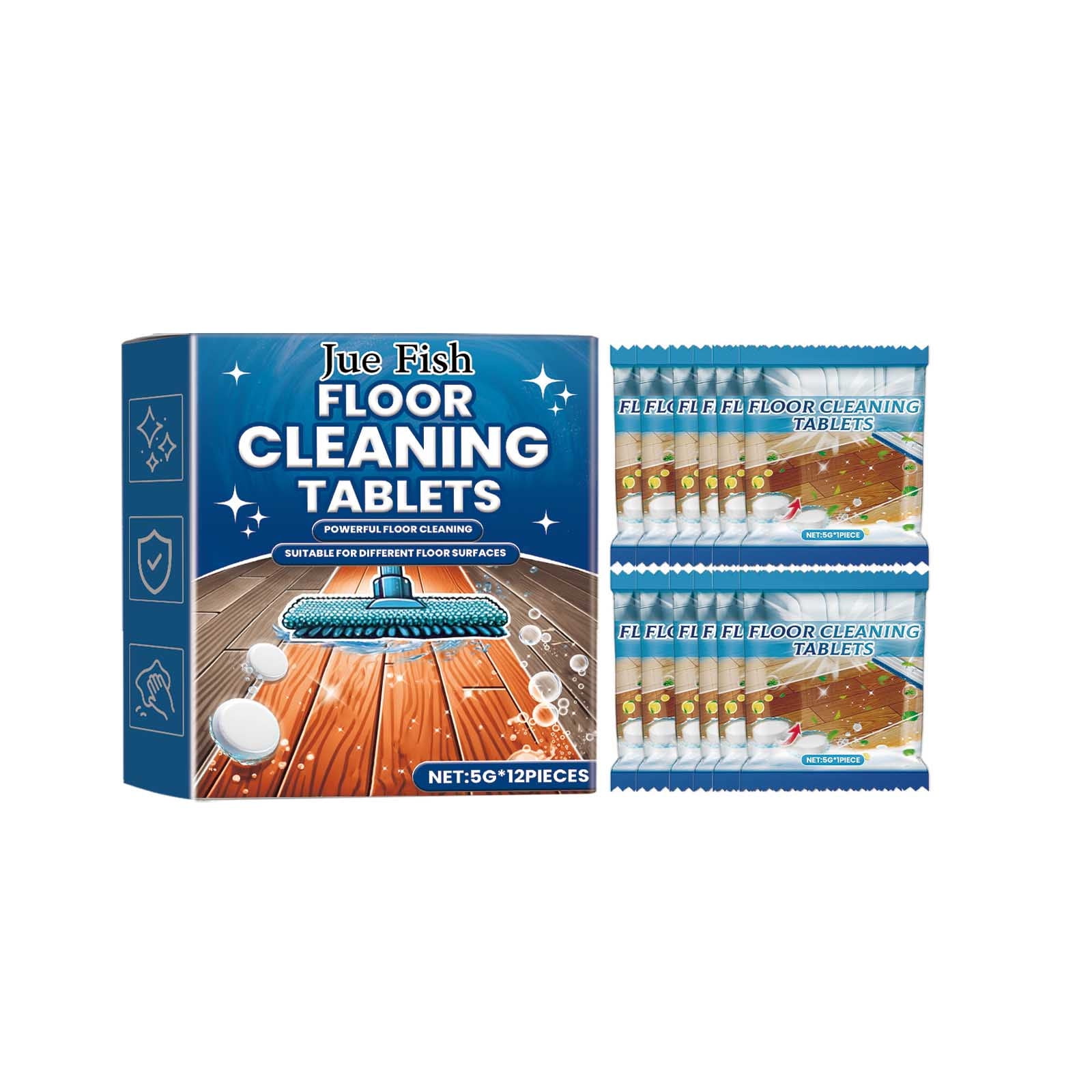 PPLoney High-Efficiency Floor Cleaning Tablets - Powerful Stain Removal ...
