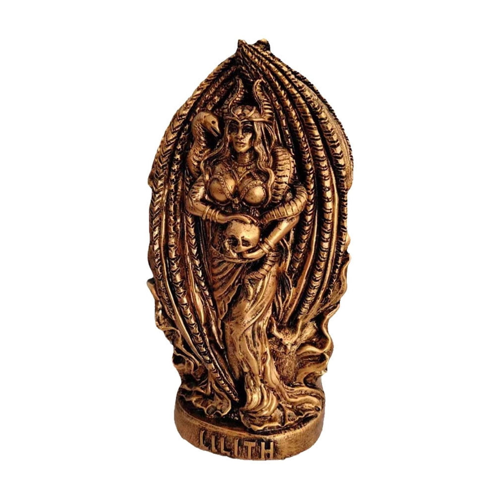 PPLoney Lilith Resin Statue - Gothic Sculptural Decor Inspired by Norse ...