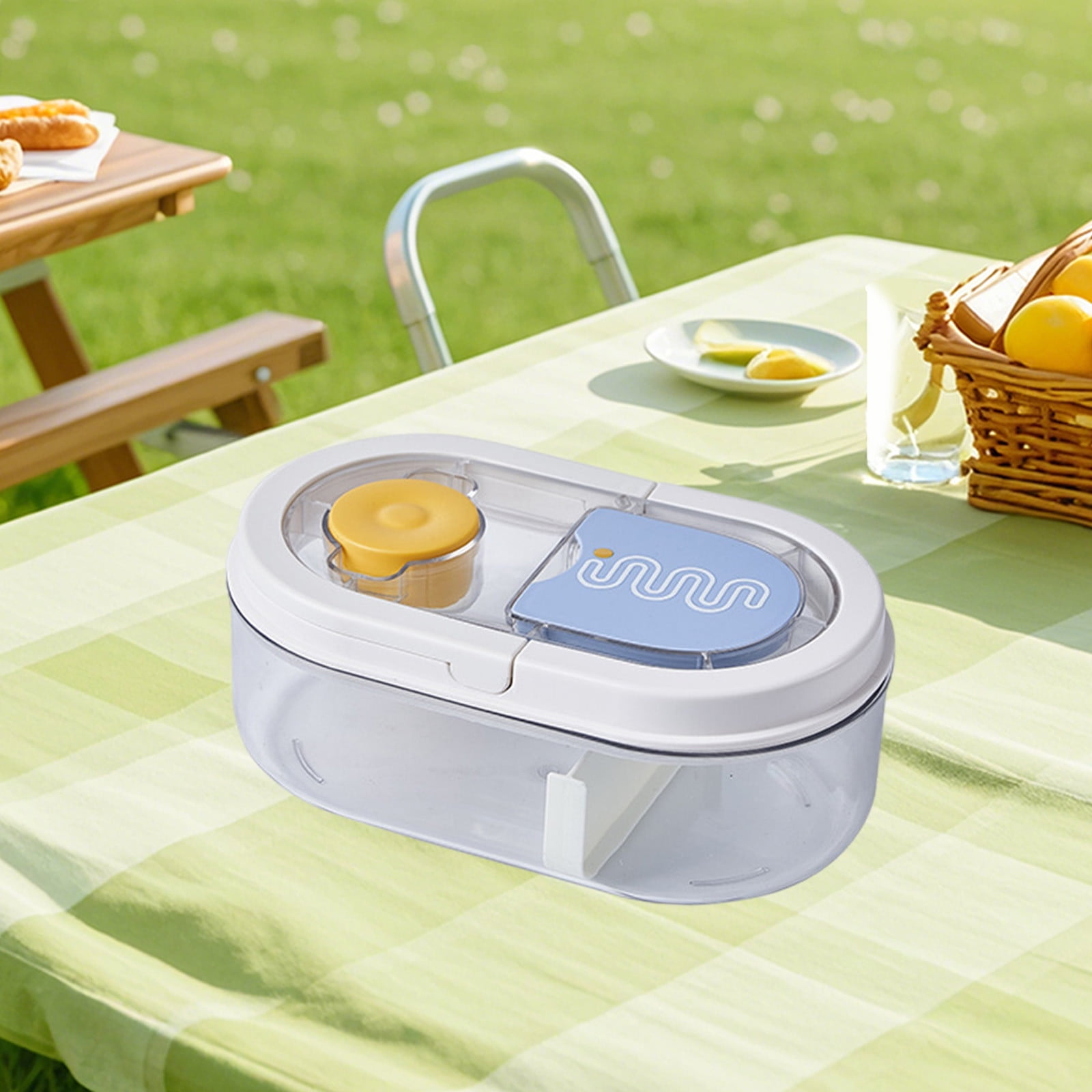 PPLoney Microwave Lunch Box for Work and Travel - Multi-Purpose Food ...