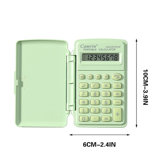 PPLoney Mini Scientific Calculator Portable Flip Counter with 8-Bit LCD ...