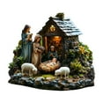 PPLoney Nativity Desktop Decoration - Religious Holiday Display for ...