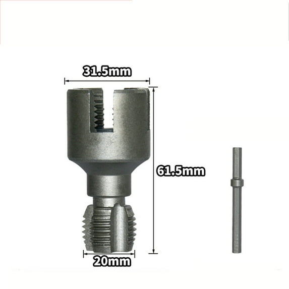 PPLoney PVC Pipe Internal Thread Cutter, Double Ended Thread Opener for ...