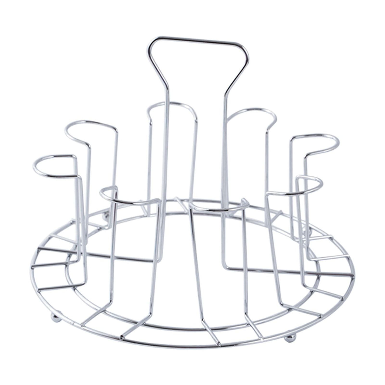 PPLoney Stainless Steel Drip Cup Storage Rack – Inverted Hanging Rack ...