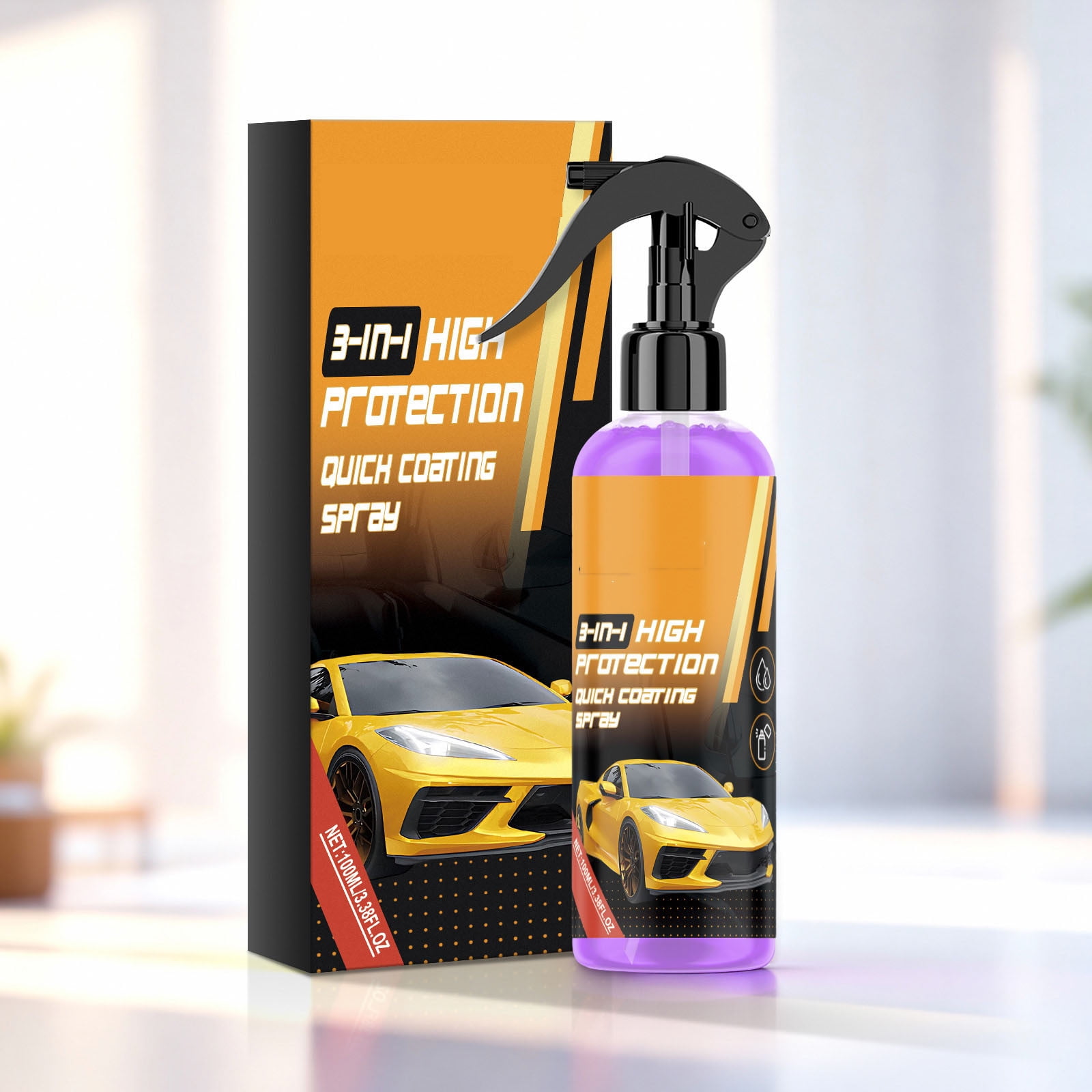 PPLoney Three In One High Protection Car Coating Spray - Hydrophobic ...
