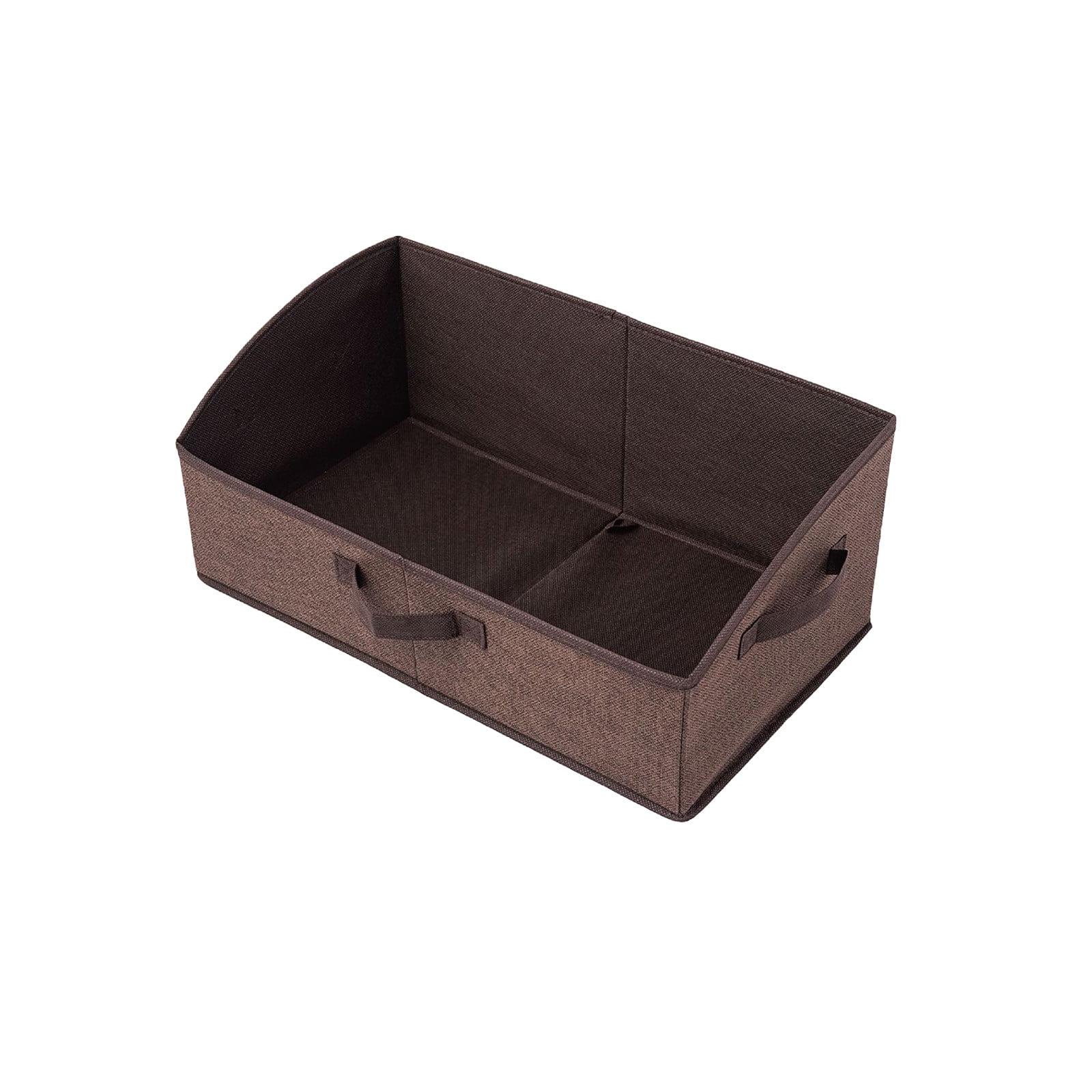 PPLoney Trapezoid Organizer Box Foldable Storage Bin for Shelves ...