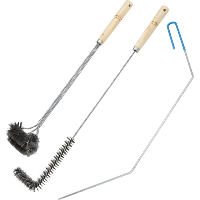 PPOSFPH 3-IN-1 Deep Fryer Cleaning Tools, Stainless Steel L-Shaped ...