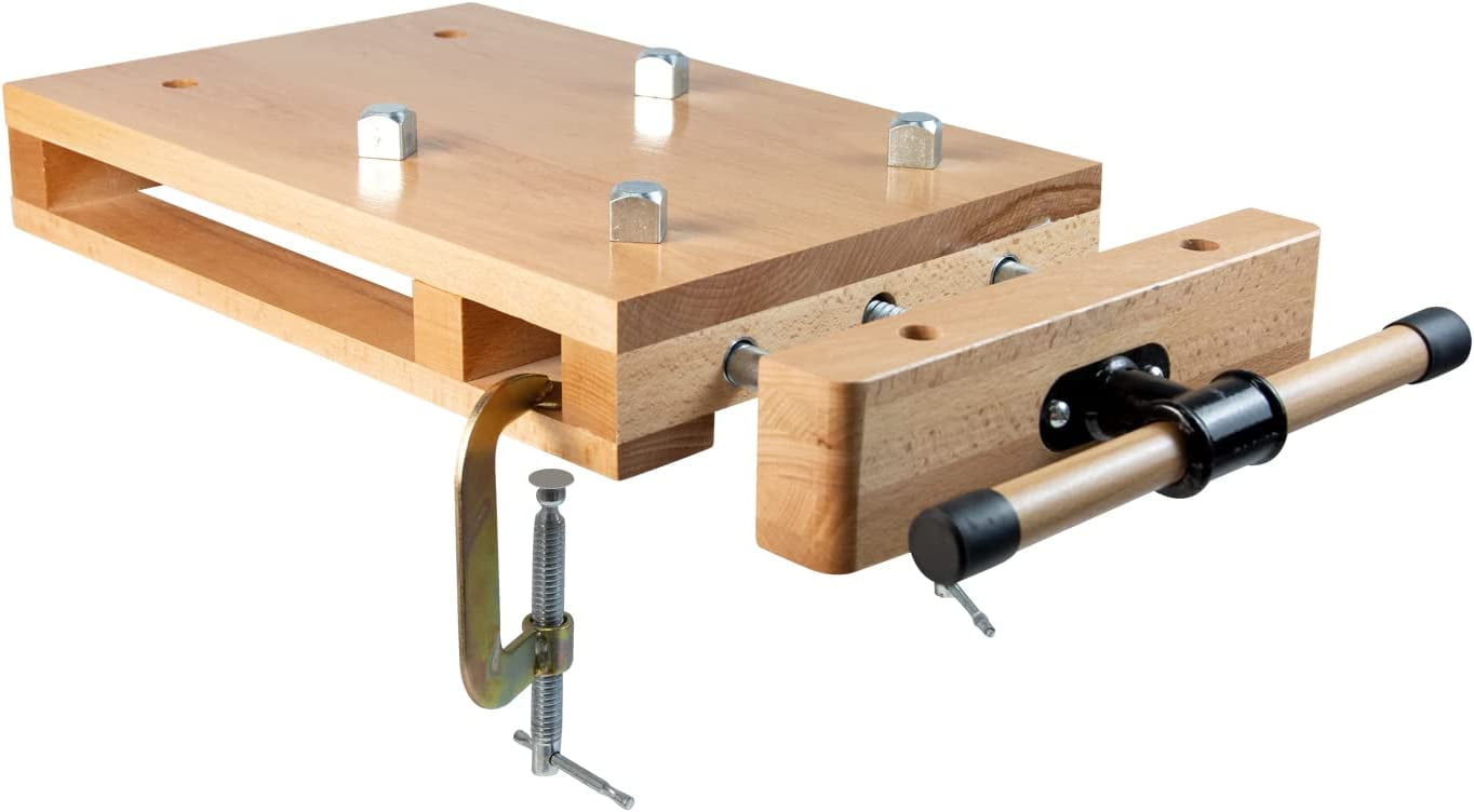 PPOSFPH Portable Heavy-Duty Desktop Vise Workbench w/G-Type Clips & 4 ...