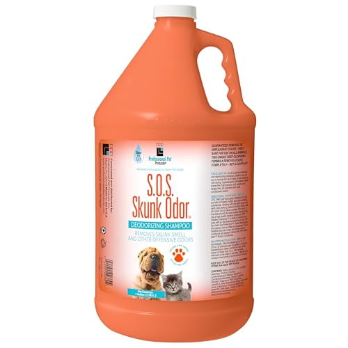 PPP Skunk Odor Shampoo for Dogs & Cats - Eliminates Skunk Odor at The ...
