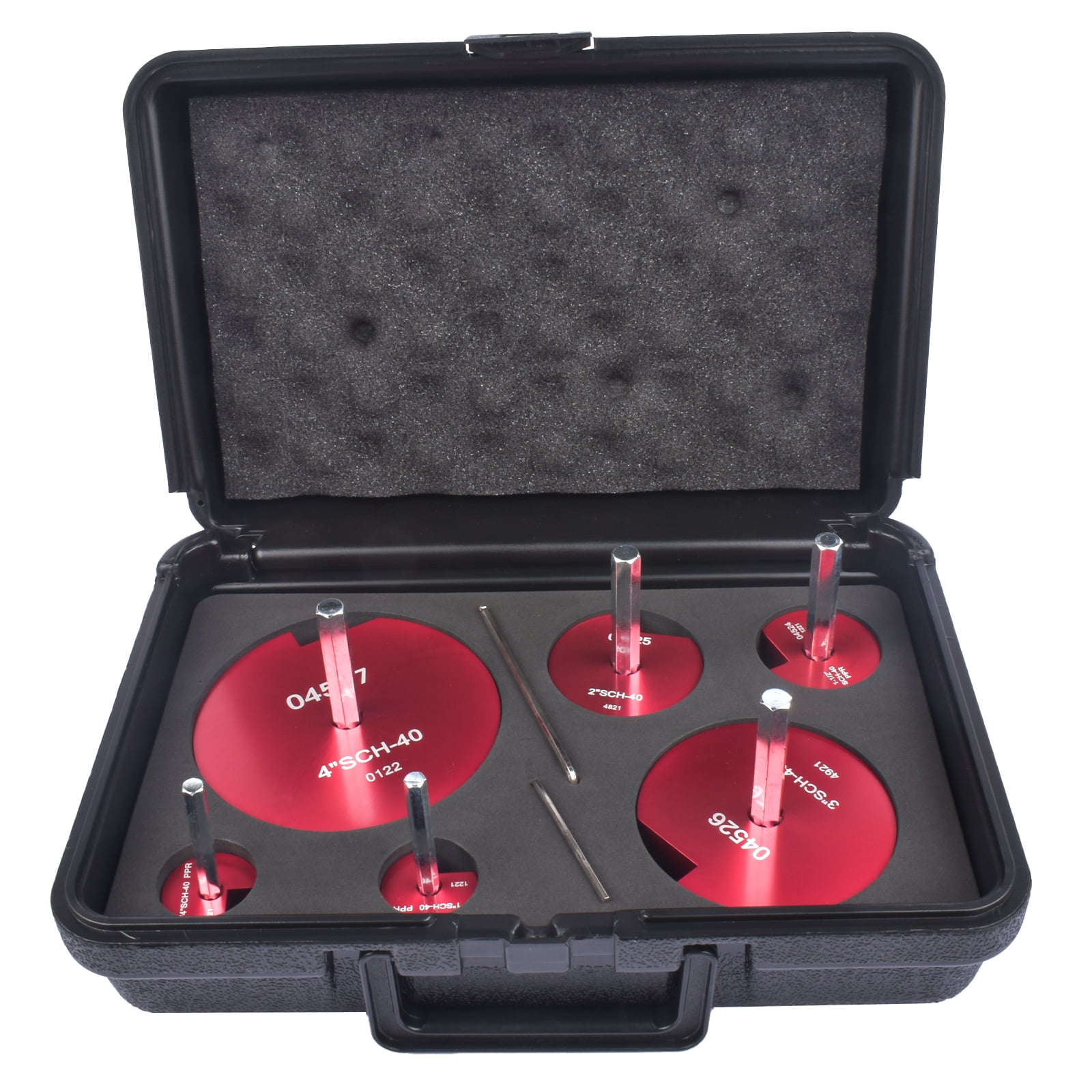 PPRK6 Plastic Pipe Fitting Reamer Kit - For PPR75, PPR100, PPR150 ...