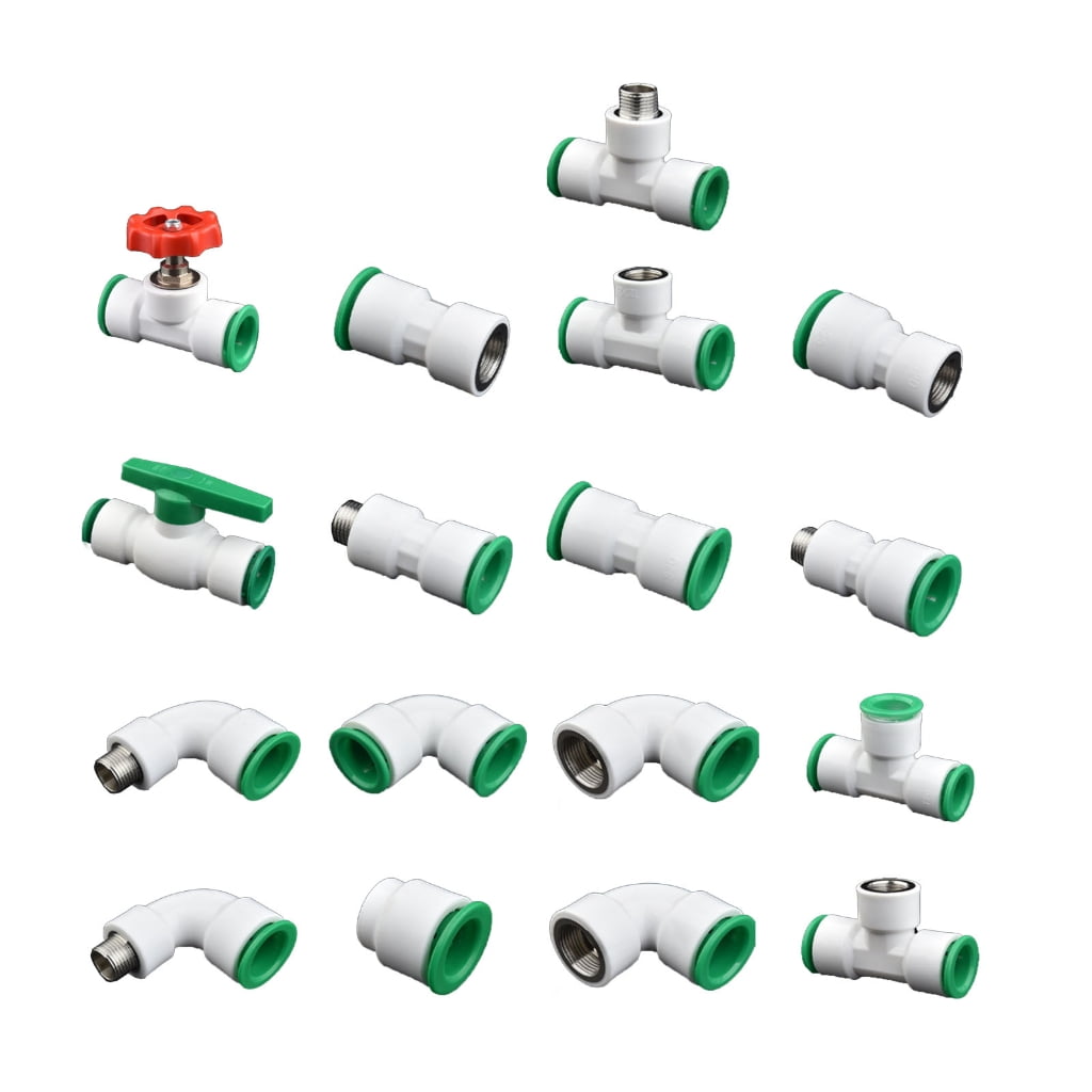 PPRWater Pipe Quick Connector No Welding 20/25PE Hot/Cold Water Pipes ...