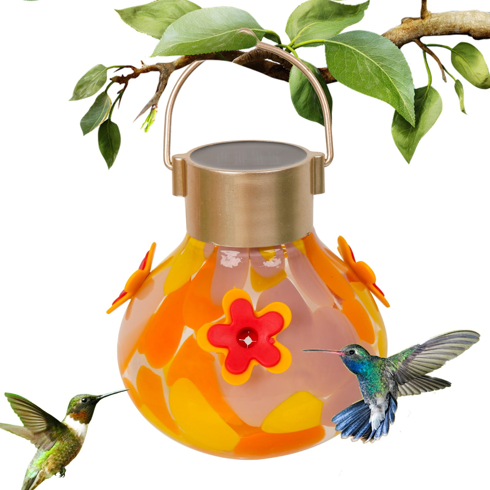 PPaiairui Hummingbird Feeder, Hummingbird feeders for Outdoors Hanging ...