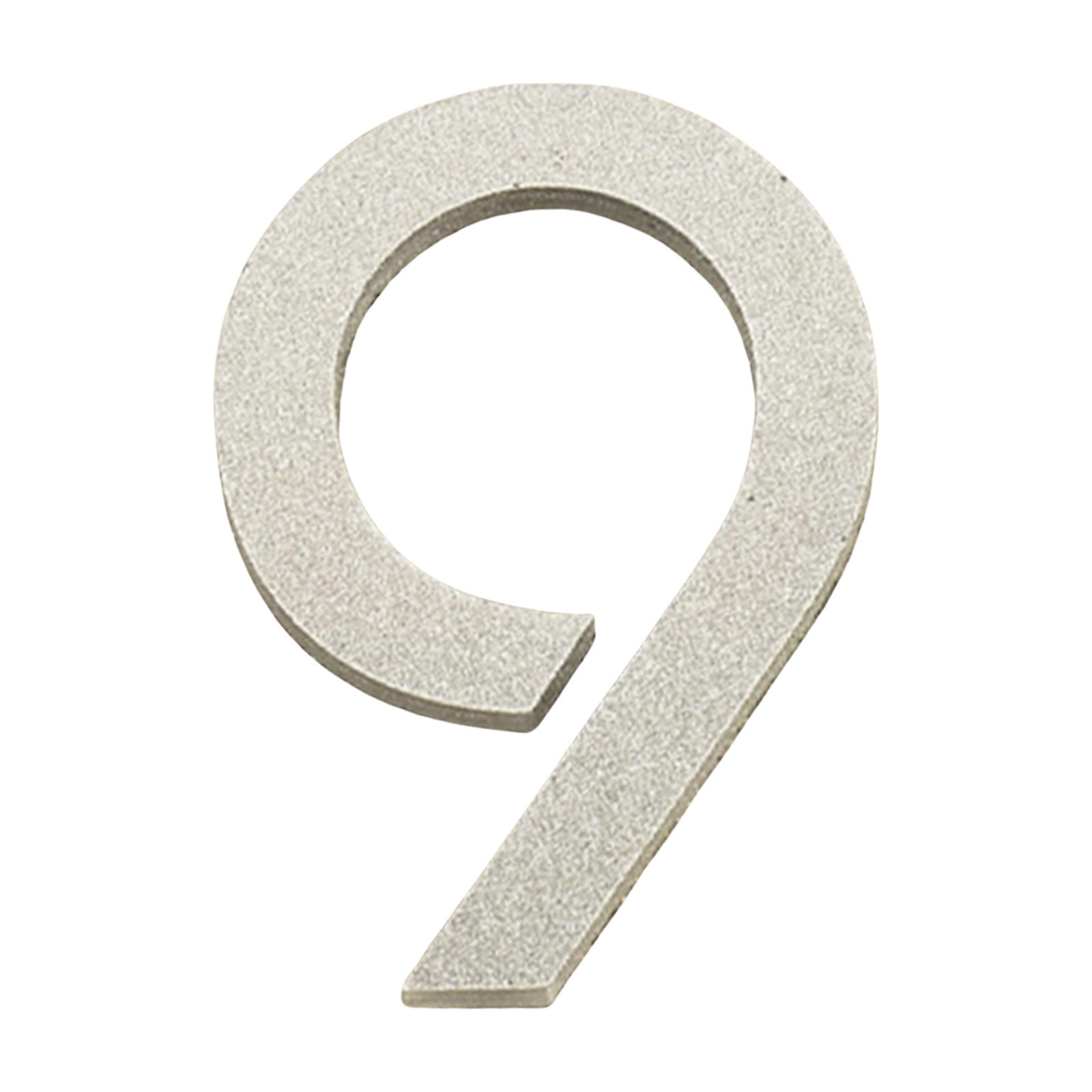 PPgejGEK 10CM 3D Acrylic Silver Number Plates 3.94 Inch Self-Adhesive ...