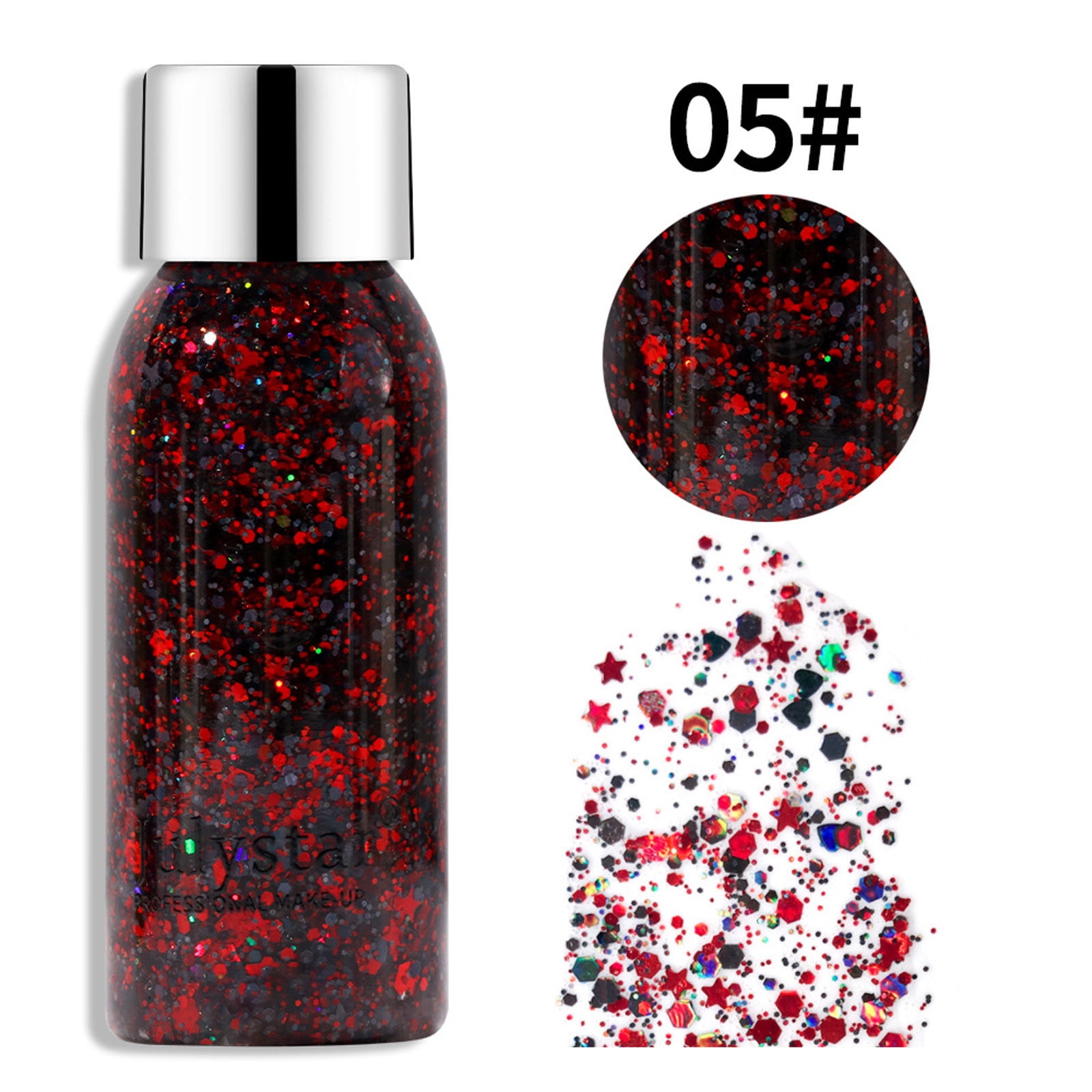 PPgejGEK Broken Diamond Flash Powder Explosion Style Dazzling ...