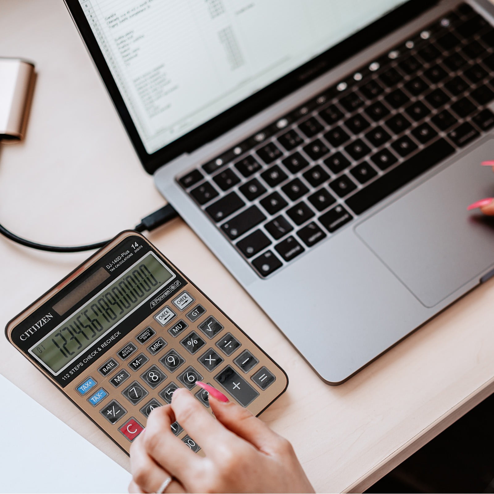 PPgejGEK Cyber_Monday Deals 2024 14 Digit Desktop Transparent Key Solar ...