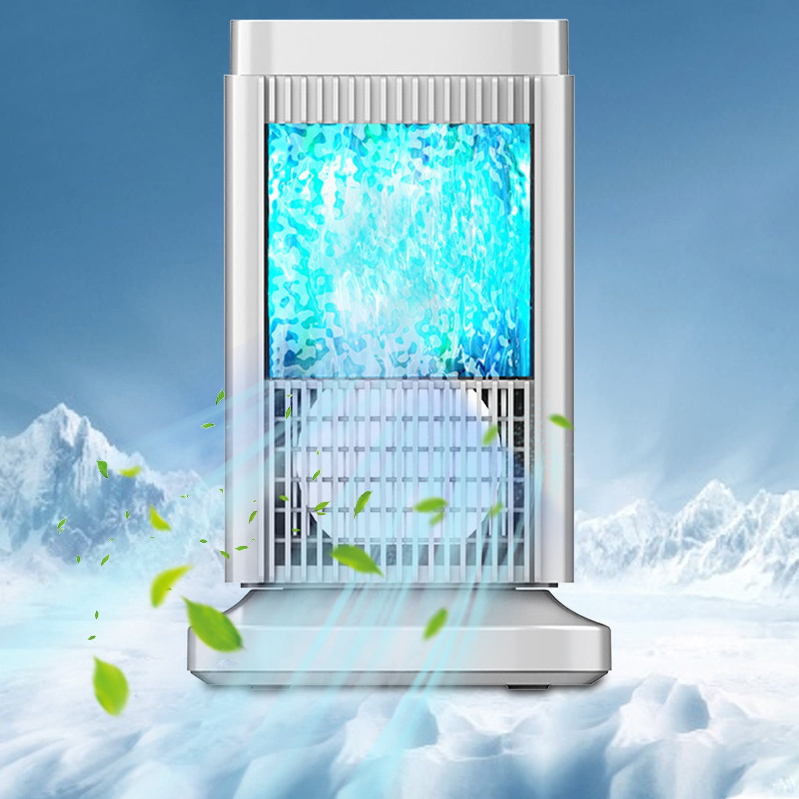 PPgejGEK Desk Fans Small Quiet Semiconductor Refrigeration -Conditioner ...