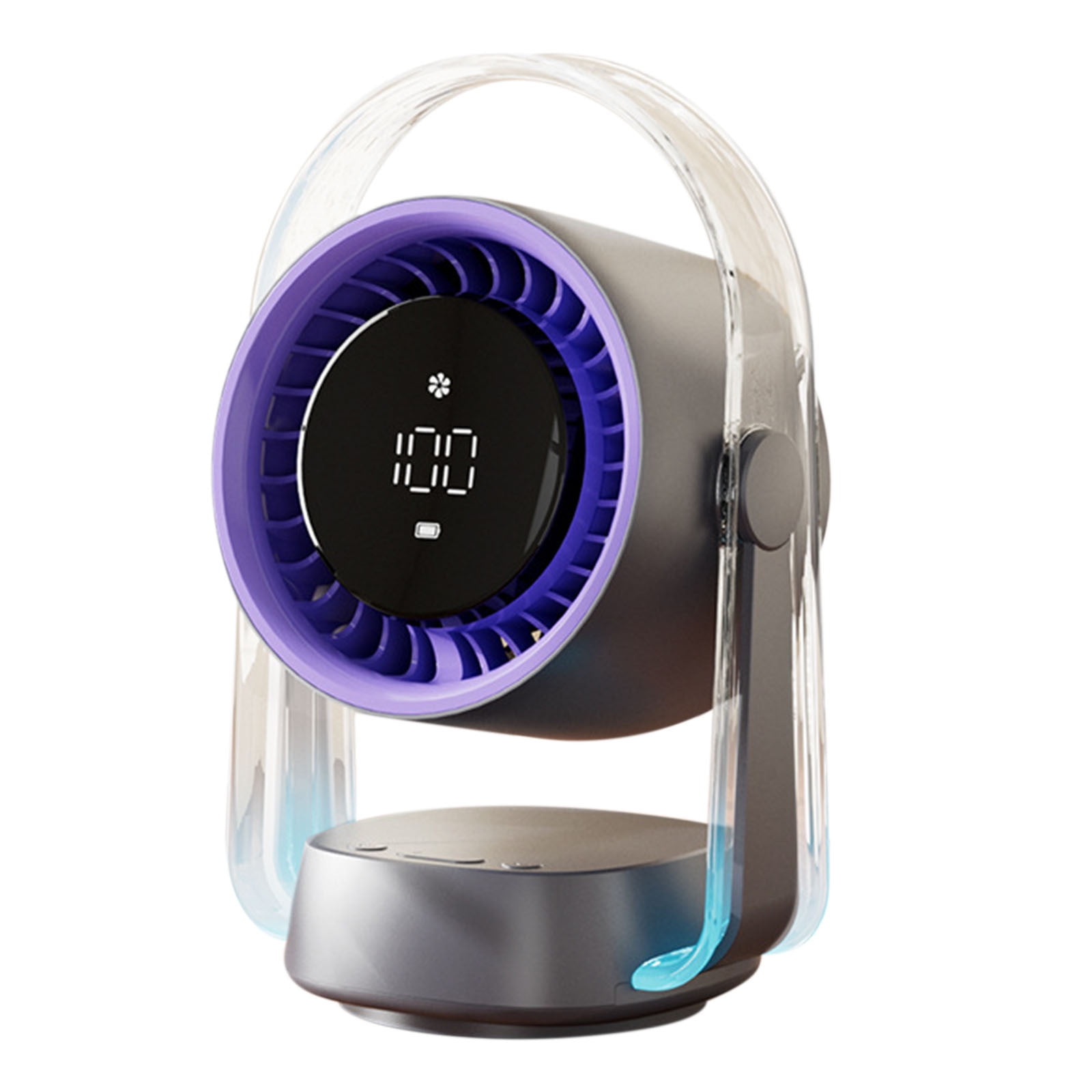 PPgejGEK Desktop Shaking Fan 100 Speed High-Speed Circulating, Silent ...