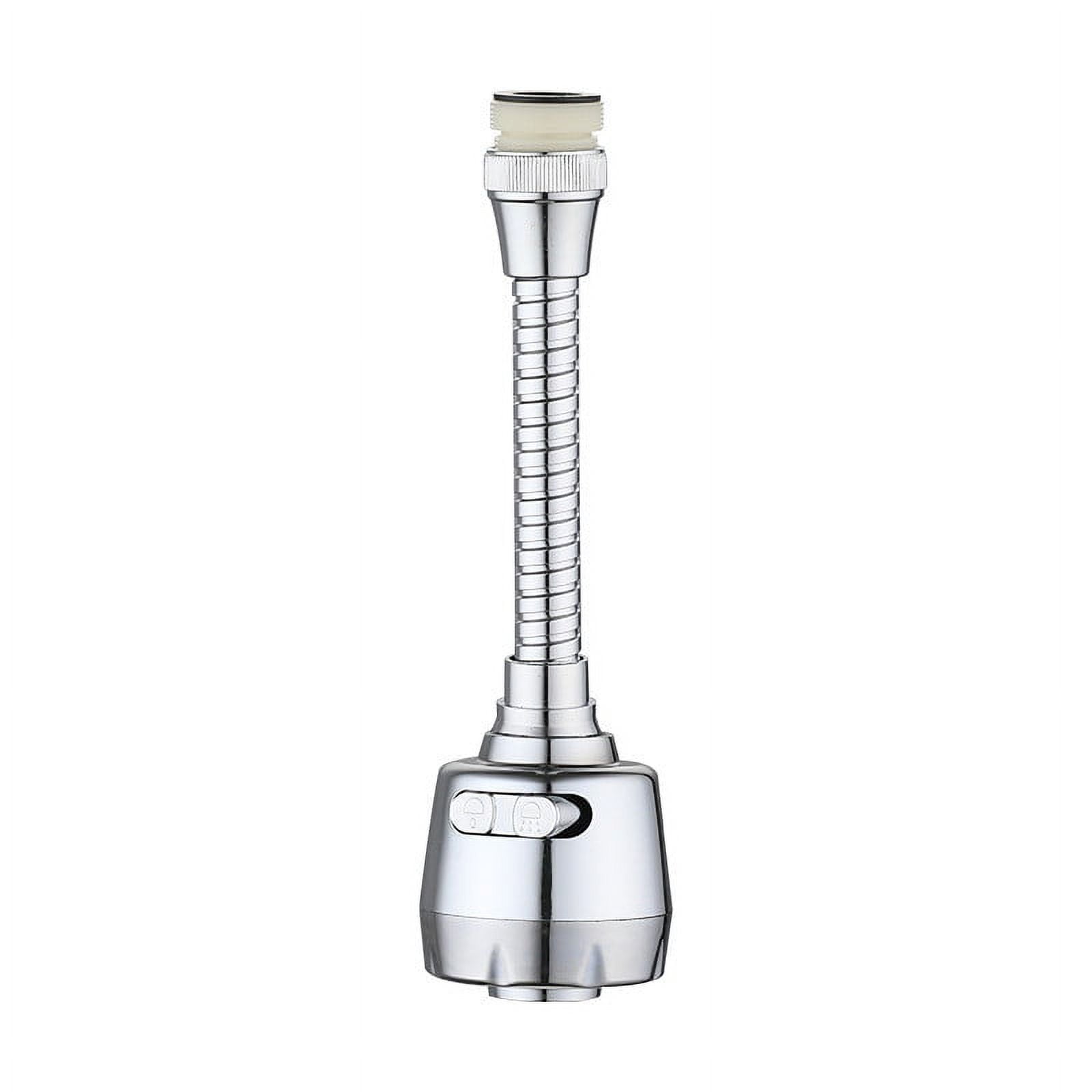 PPgejGEK Flexible Kitchen Faucet Sprayer Turbo 360 Rotatable Stainless ...