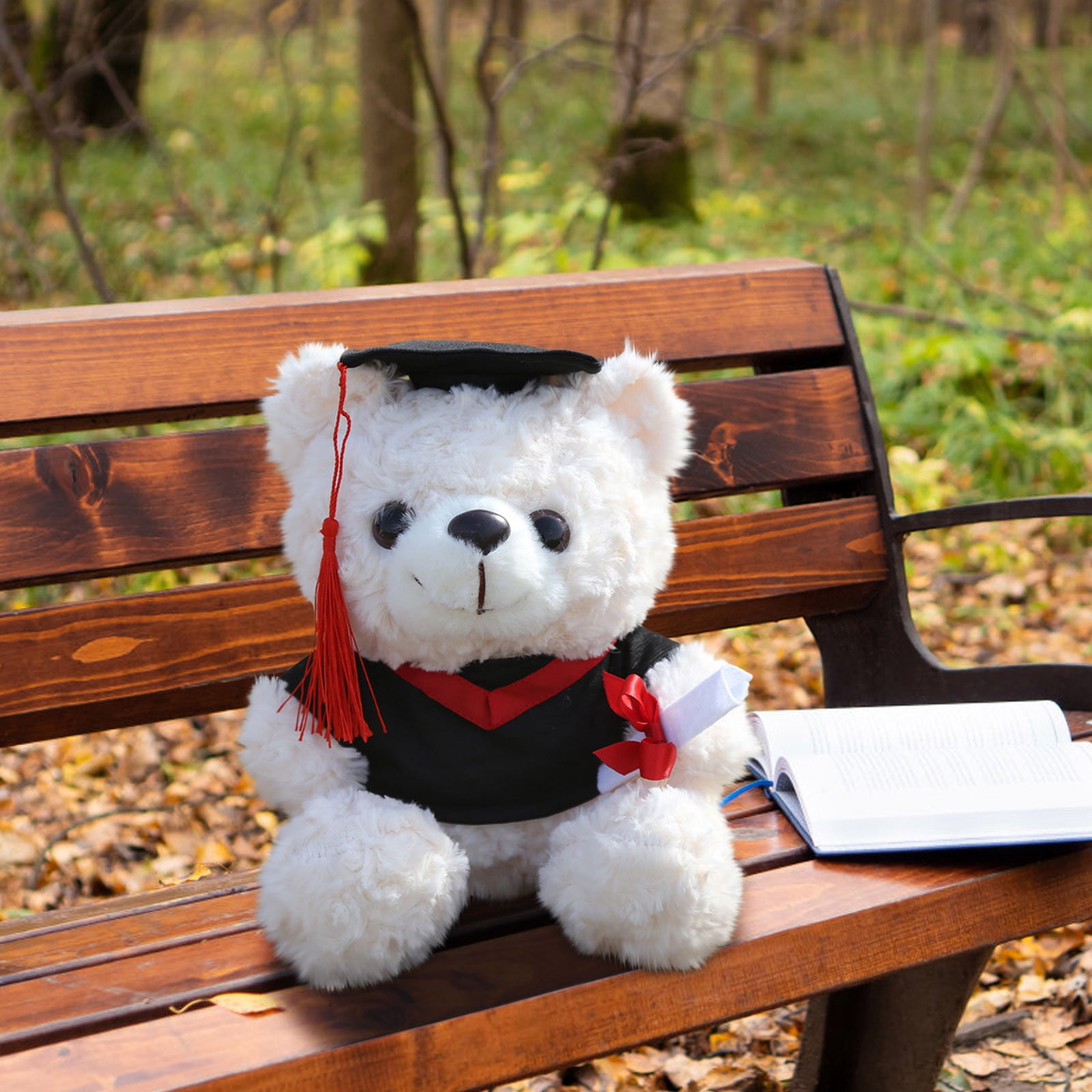 PPgejGEK Graduation Bear Plush Toy, Adorable Stuffed Animal Gift for ...