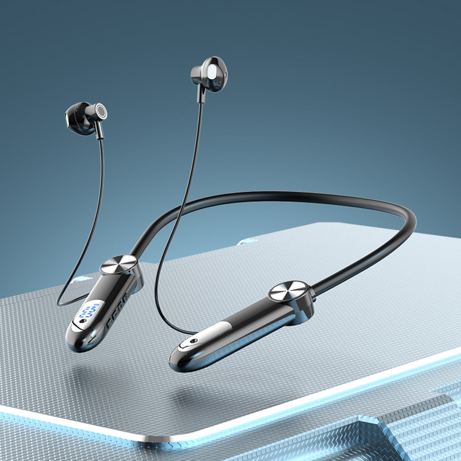 PPgejGEK Neck Type Bluetooth 5.3 Headset High Capacity Intelligent ...