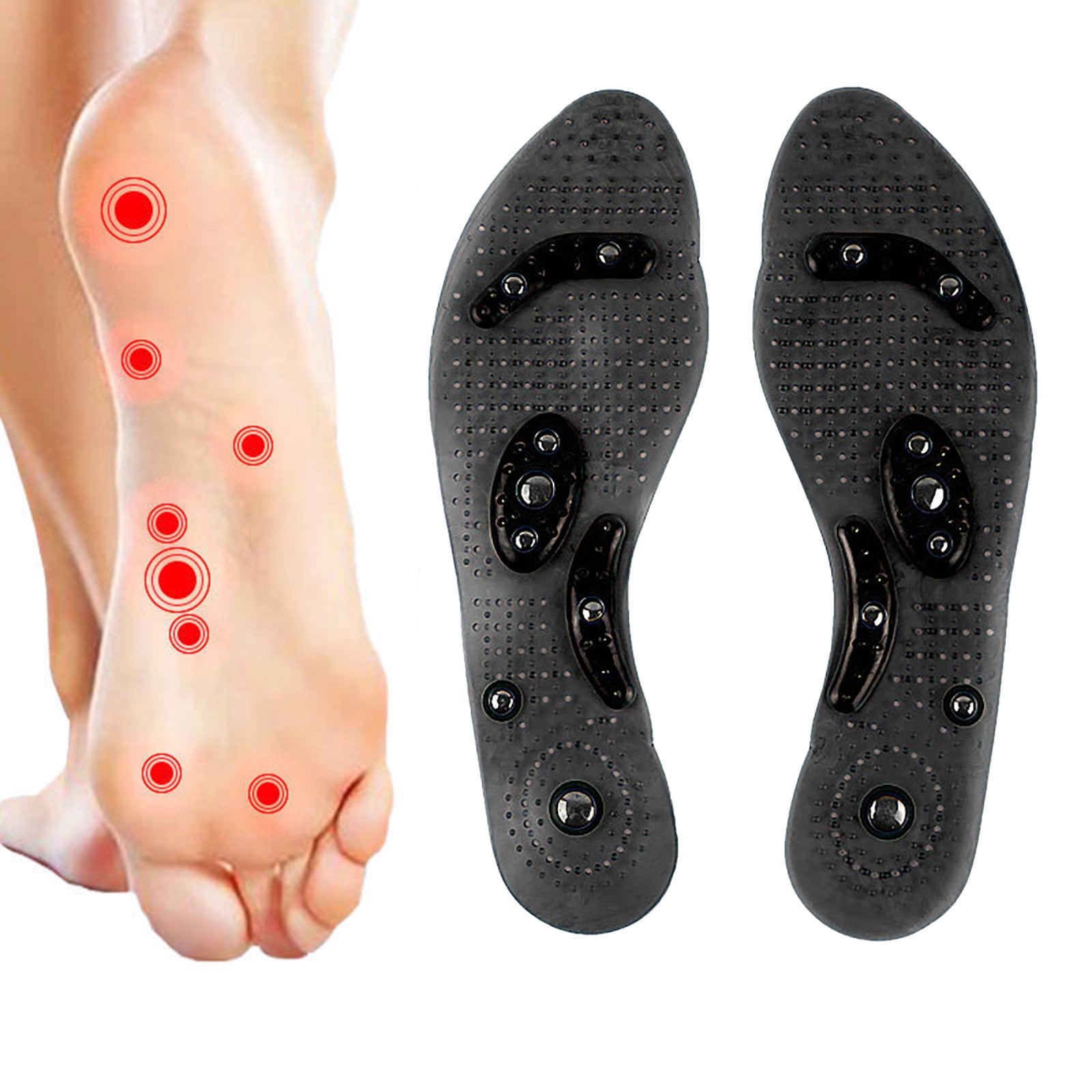 PPgejGEK Pads Relief for Aching Feet with Magnetic Acupressure Inserts ...