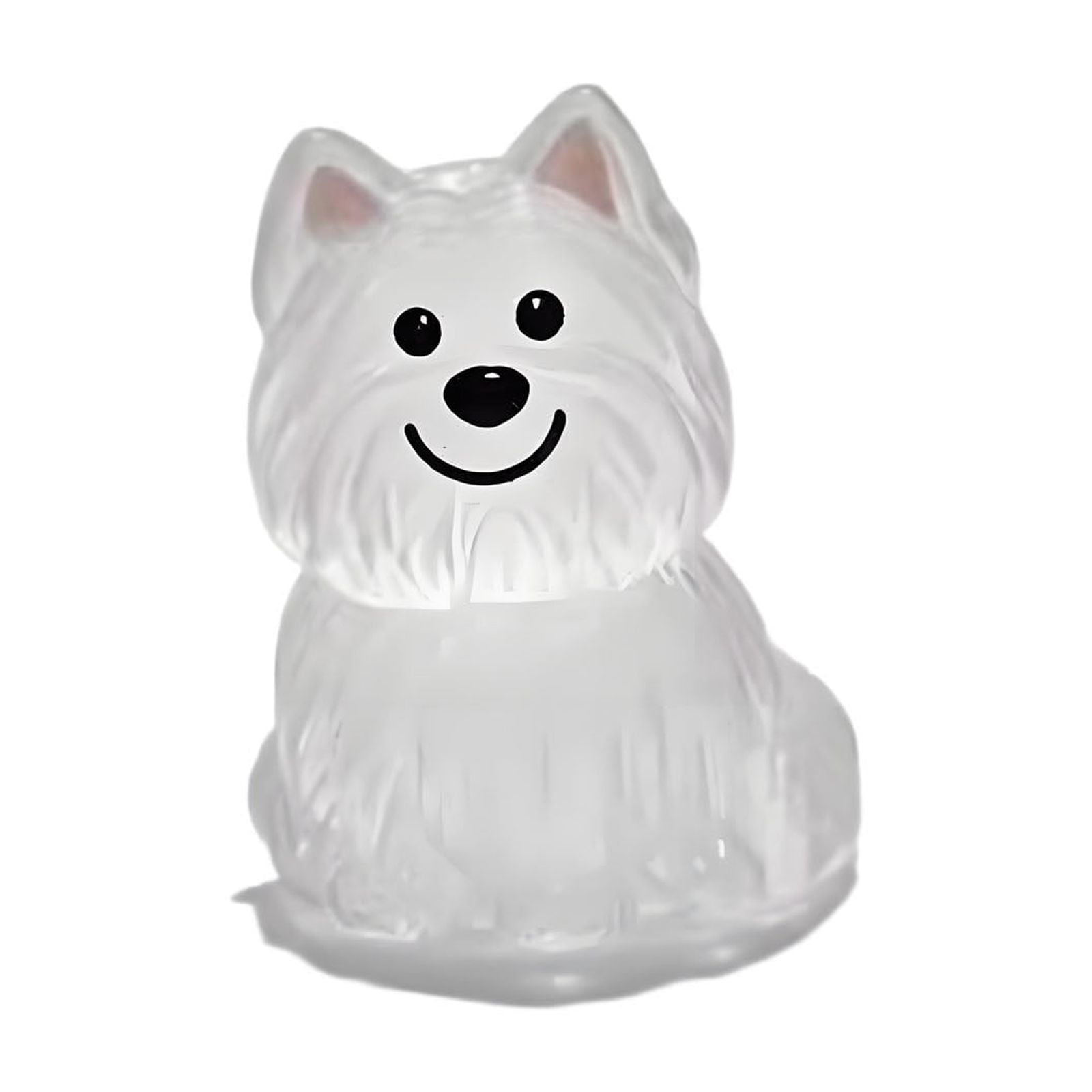 PPgejGEK Pet Hair Collection Keychain with Dog Shape, Transparent Resin ...