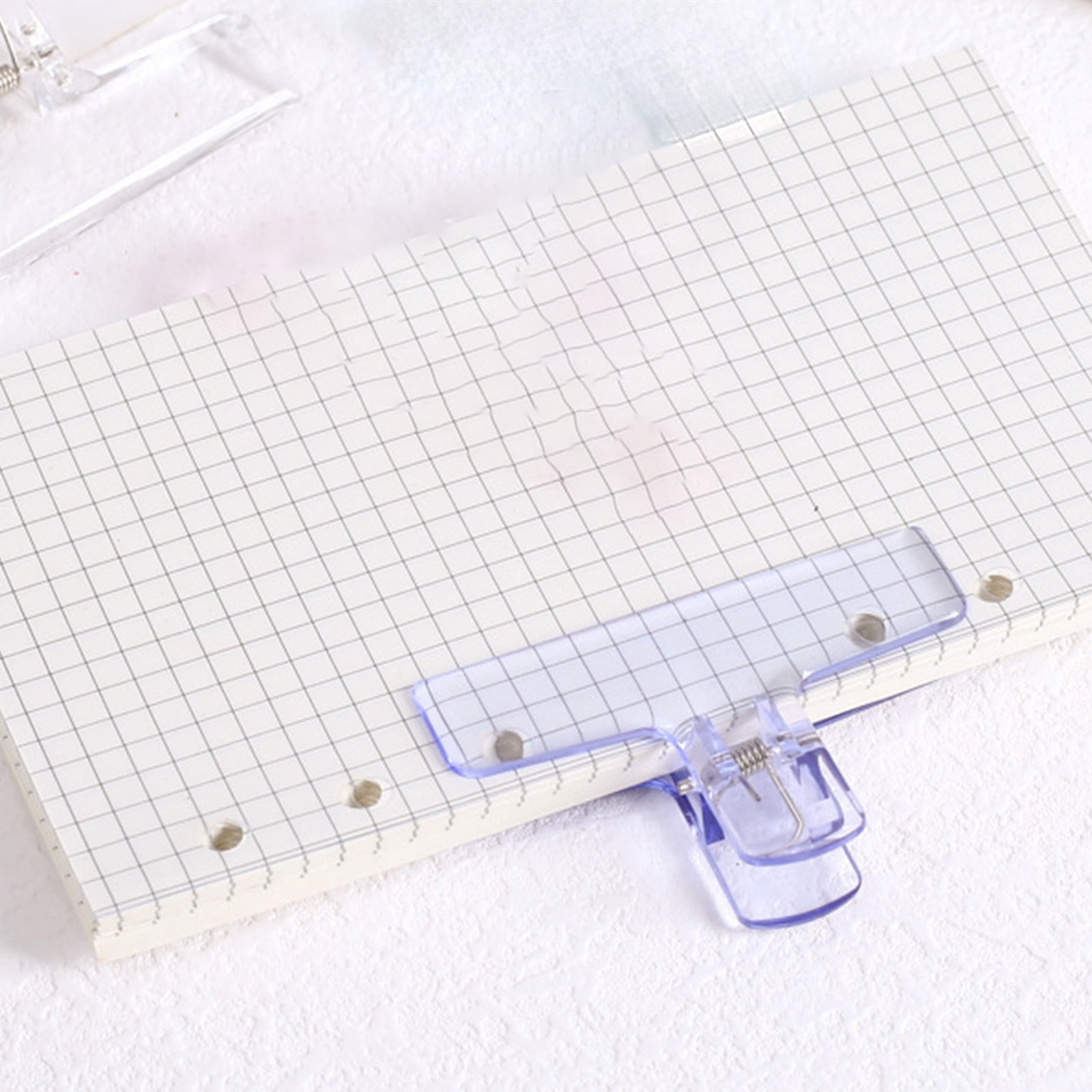 PPgejGEK Plastic Clip Transparent Dovetail Design for Data and Bills ...
