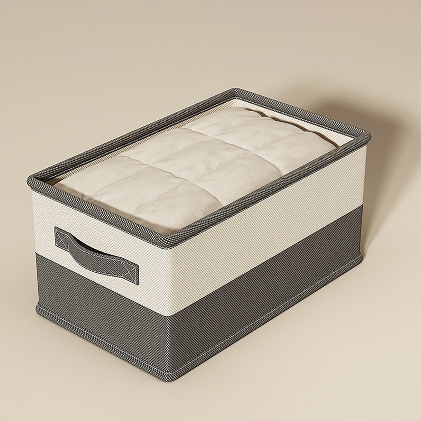 PPgejGEK Quilt Organizer Clothing Storage Box Household Compartment ...