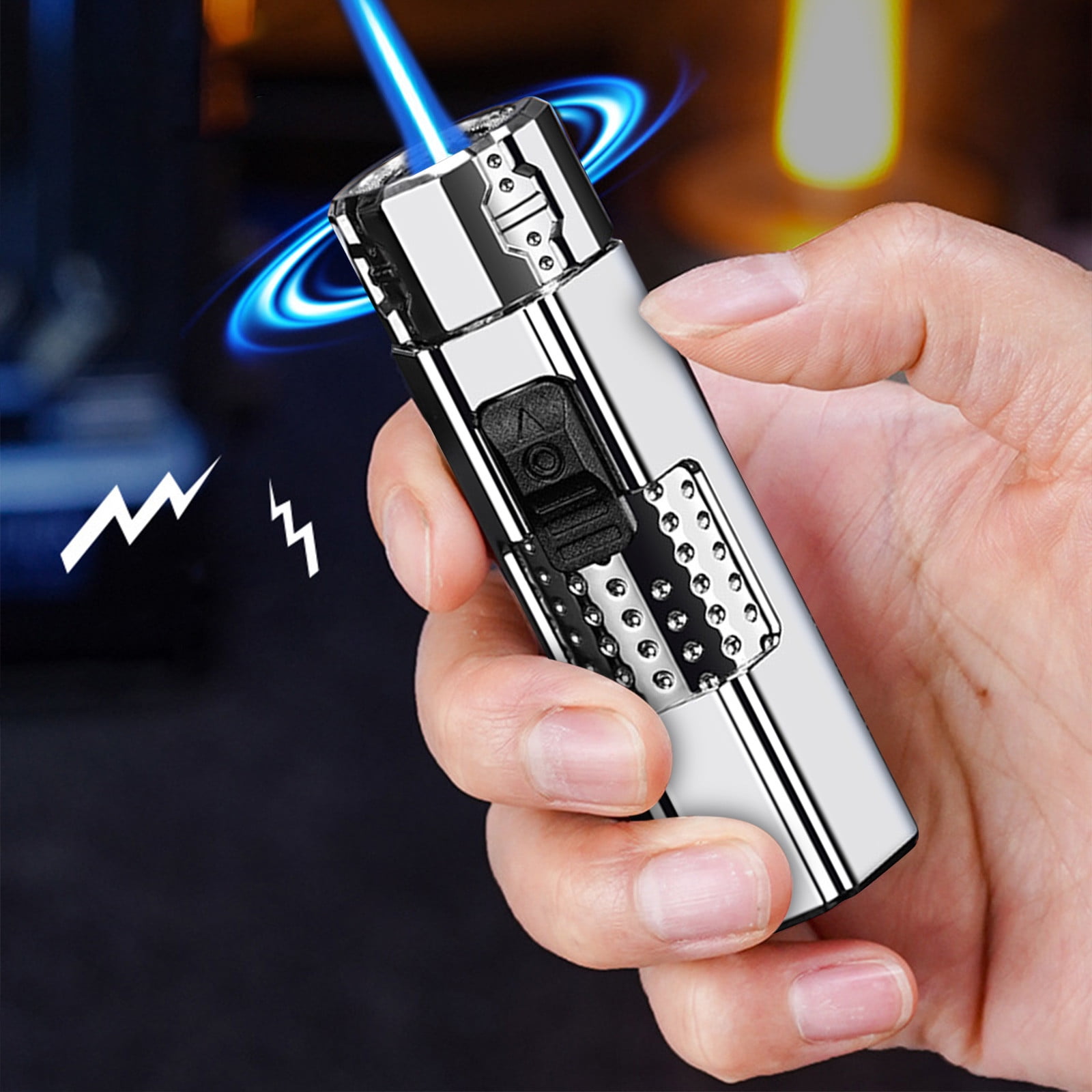 PPgejGEK Rotating Stress Relief Lighter Portable Direct Injection ...