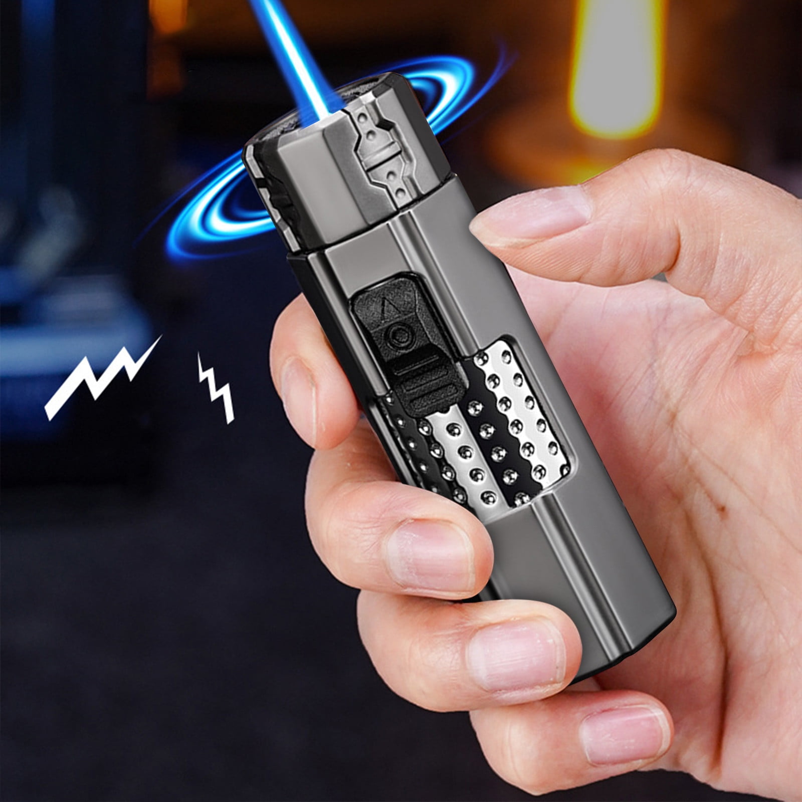 PPgejGEK Rotating Stress Relief Lighter Portable Direct Injection ...