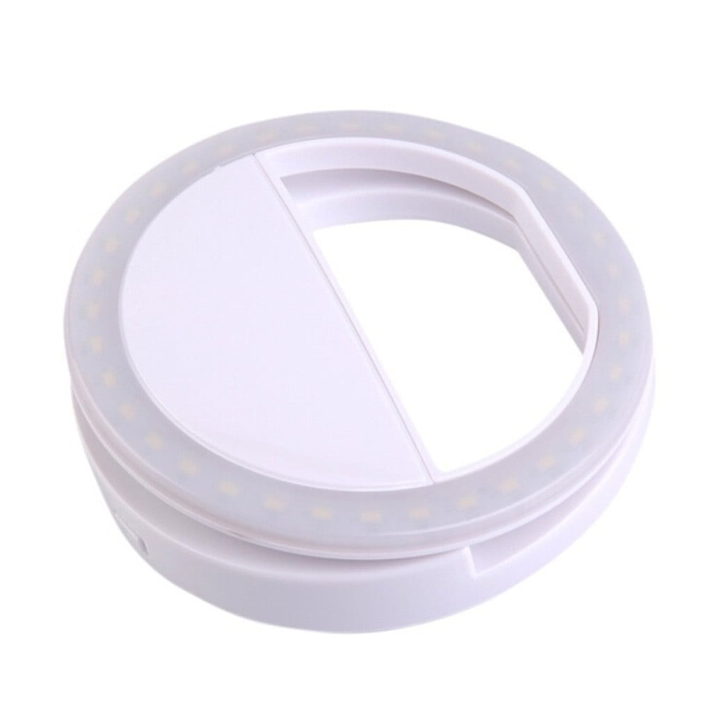 PPgejGEK Selfie LED Ring Flash Light Mobile Phone 36 LEDS Selfie Lamp ...
