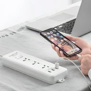 Presto Plug Portable Power Adaptor, Electric Outlet Extender with 2 USB ...