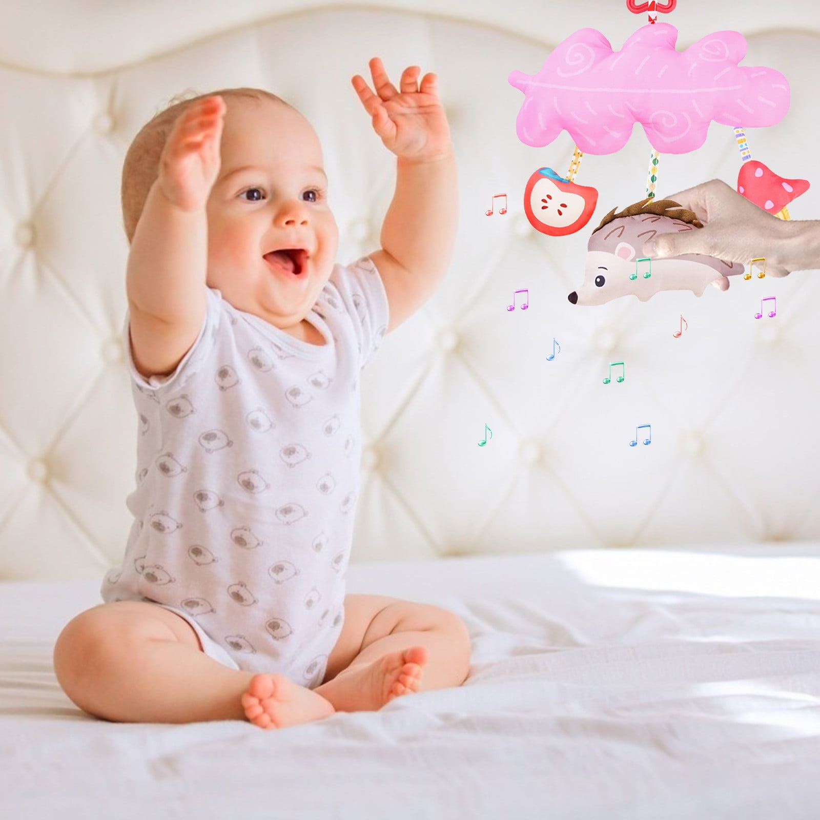 PPgejGEK Stocking Stuffers for Kids Baby Lathe Hanging Baby Comfort Car ...