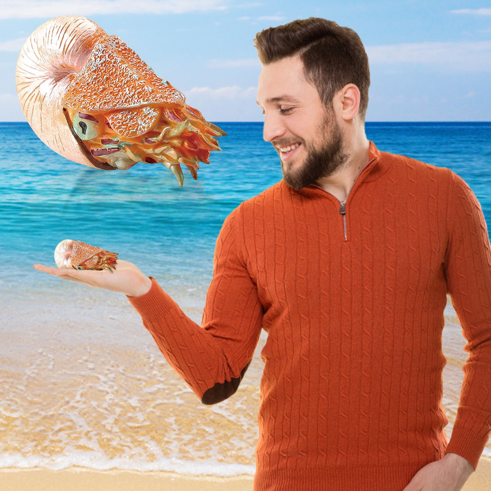 PPgejGEK Stocking Stuffers for Kids Children's Simulation Marine Life ...